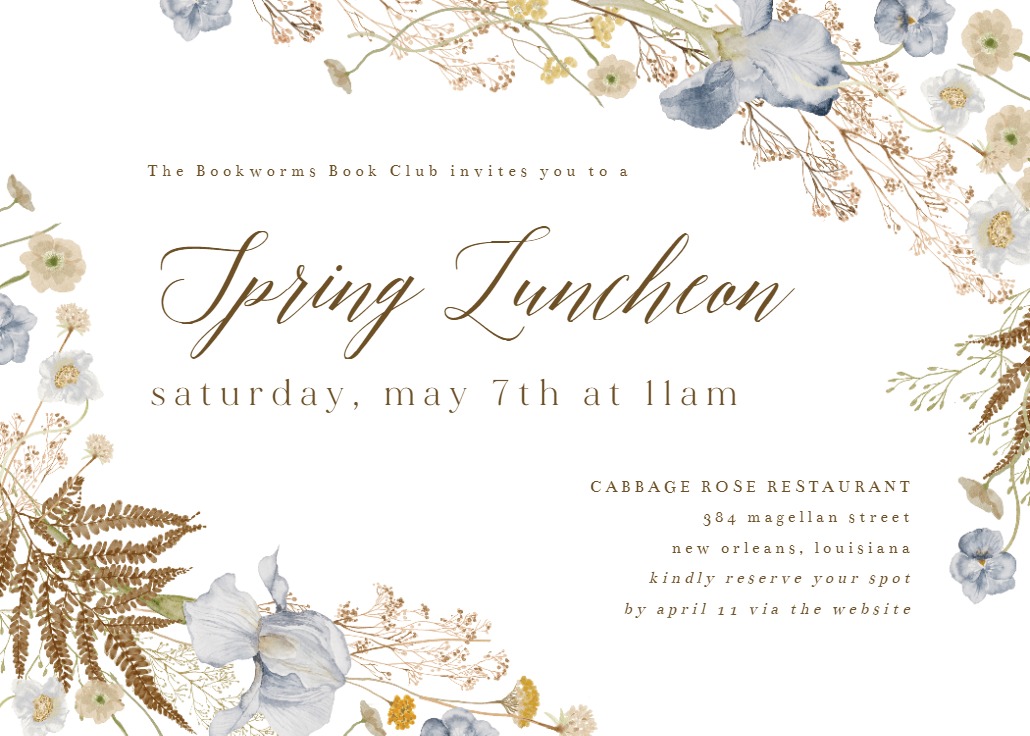 Signs of Spring - Party Invitation Template (Free) | Greetings Island
